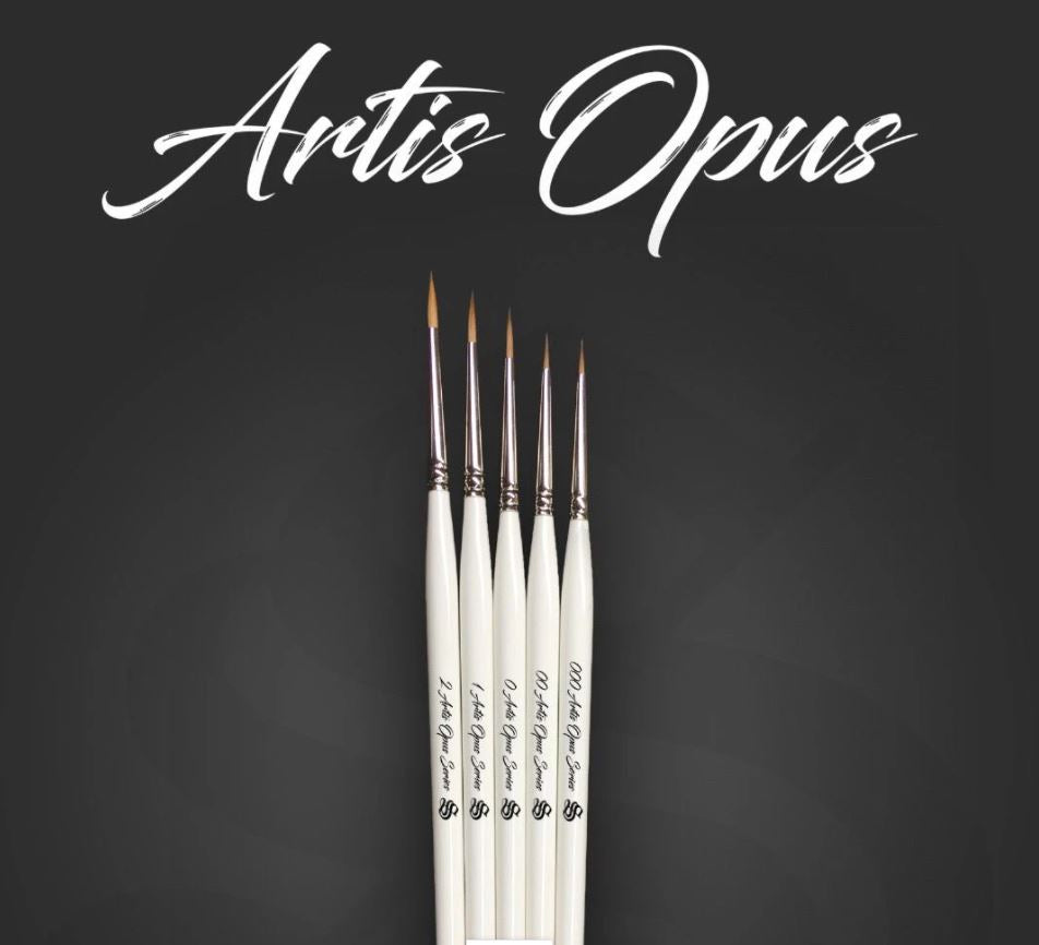 Premium Artis Opus Paint Brushes for Masterpieces - ArtGenius – Warp ...